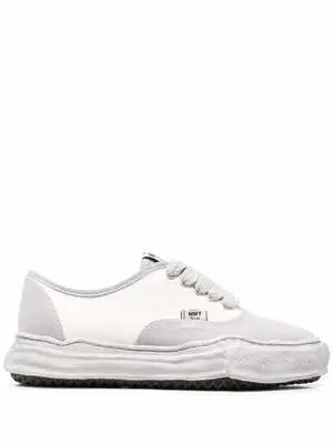 Mihara Yasuhiro Contrasting-panel Design Sneakers - Grey
