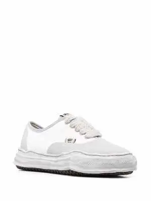 Mihara Yasuhiro Contrasting-panel Design Sneakers - Grey