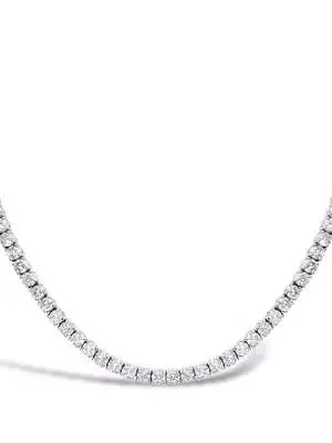 PRAGNELL 18kt White Gold 15.00ct Diamond Line Necklace