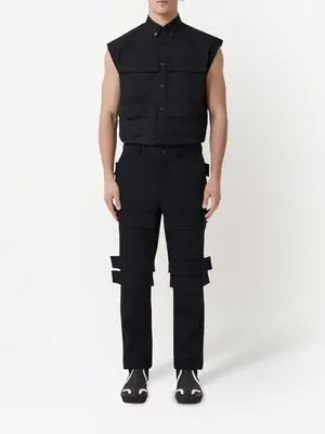 Burberry Sleeveless Button-down Shirt