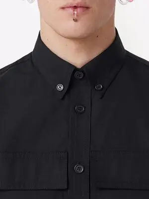 Burberry Sleeveless Button-down Shirt