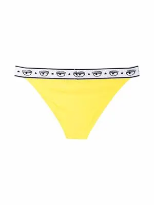 CHIARA FERRAGNI Logo-tape Detail Bikini Bottom