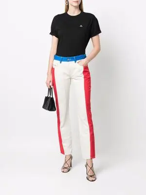 DIESEL® 2002 0eiar Colour-blocked Trousers