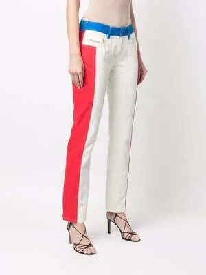DIESEL® 2002 0eiar Colour-blocked Trousers