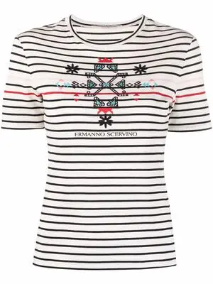 Ermanno Scervino Striped Tops