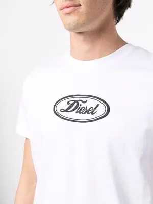 DIESEL® Logo-print Short-sleeved T-shirt