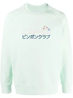 Casablanca Embroidered Logo Sweatshirt