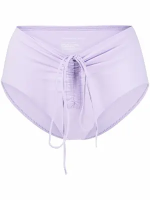 Christopher Esber Drawstring-detail High-waisted Bikini Bottom