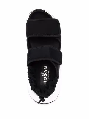 Hogan Chunky Touch-strap Sandals