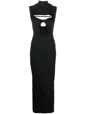 Jacquemus La Robe Palmi Cut-out Maxi Dress