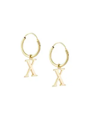 WOUTERS & HENDRIX X' Drop Earrings - Metallic