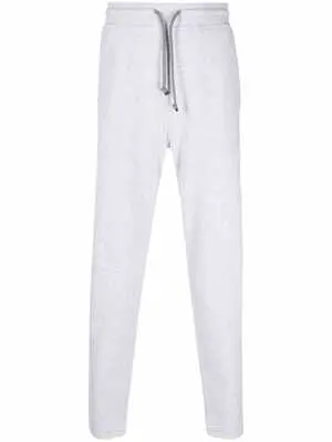 Brunello Cucinelli Tapered Leg Track Pants - Grey