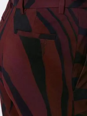 Roberto Cavalli Zebra Print Trousers