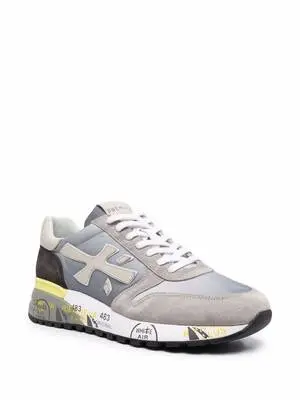 Premiata Mick Color-block Sneakers - Grey