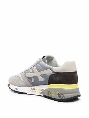 Premiata Mick Color-block Sneakers - Grey