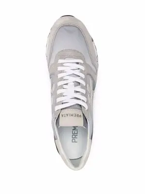 Premiata Mick Color-block Sneakers - Grey