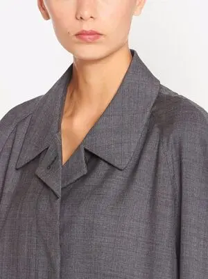Miu Miu Prince Of Wales Check Wool Coat