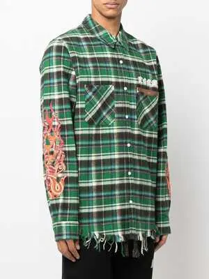 Amiri X The Great City Workshop Checked Shirt