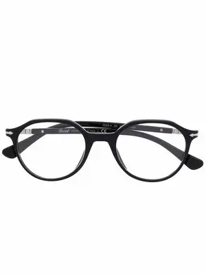 Persol Round Frame Eyeglasses - Black