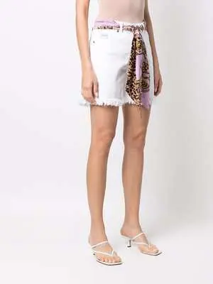 Versace Scarf Belt Shorts