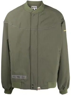 A BATHING APE® World Gone Mad Bomber Jacket