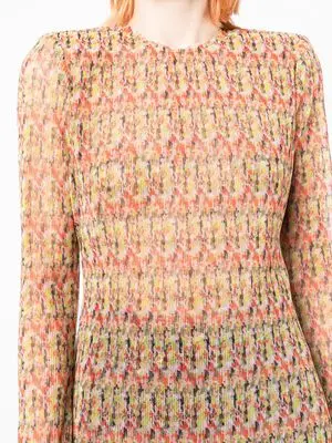 Philosophy Di Lorenzo Serafini Graphic Print Long Sleeve Top
