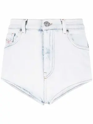 Diesel® Button Detailed Shorts For Women