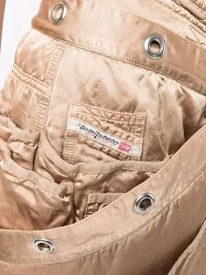 DIESEL® Asymmetric Drape Mini Skirt