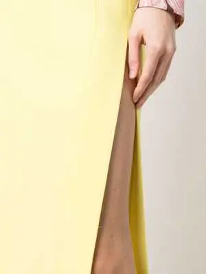 Emilio Pucci High-waisted Slit Detail Ankle-length Skirt