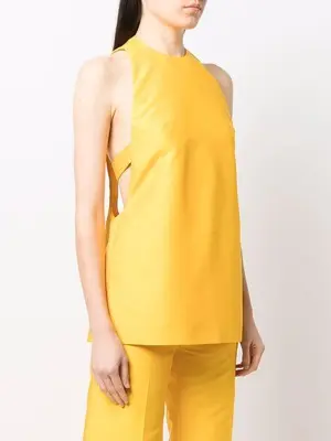 Emilio Pucci Sleeveless Layered Blouse