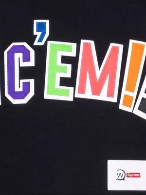 Supreme Wtaps Sic'em! Hoodie - Black