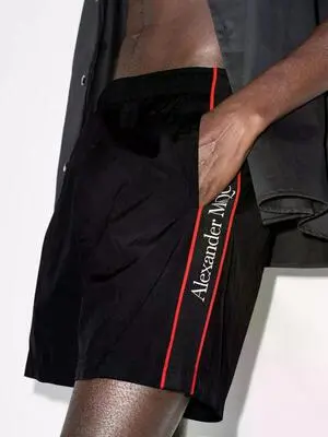 Alexander McQueen Selvedge Swim Shorts - Black