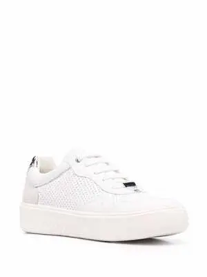 Geox Nhenbus Leather Sneakers