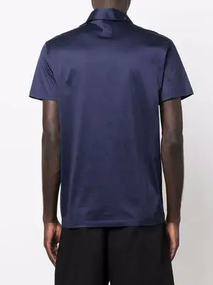 BILLIONAIRE Short-sleeved Polo Shirt - Blue