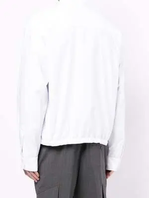Dsquared2 Logo-patch Long-sleeve Shirt - White