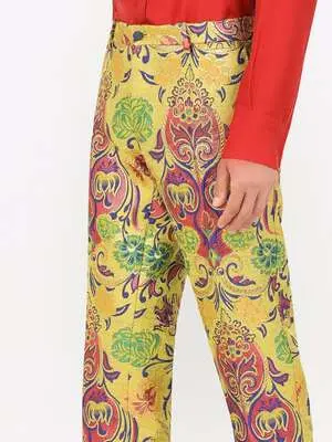 Dolce & Gabbana Patterned Jacquard Trousers