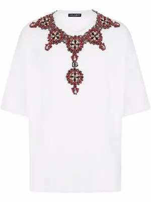Dolce & Gabbana Dg-logo Cotton T-shirt
