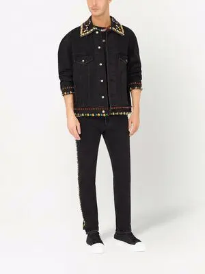 Dolce & Gabbana Embellished-detail Denim Jacket