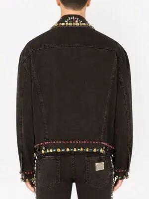 Dolce & Gabbana Embellished-detail Denim Jacket