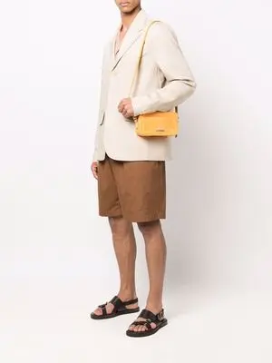 Jacquemus Le Baneto Leather Crossbody Bag - Orange