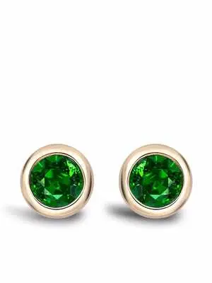 PRAGNELL 18kt Yellow Sundance Emerald Earrings