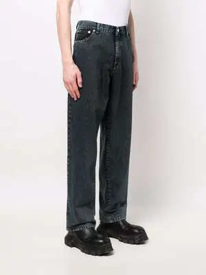 VTMNTS Mid-rise Straight-leg Jeans - Blue