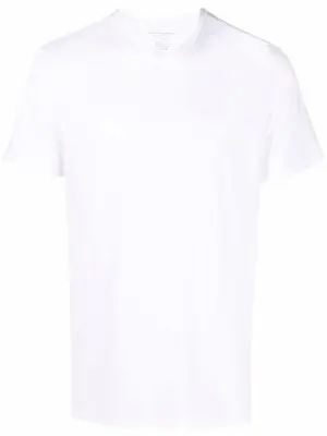 Majestic Filatures Round Neck Short-sleeved T-shirt - White