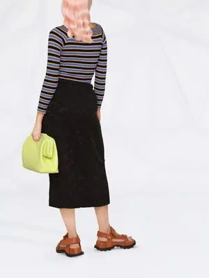 Andersson Bell Striped Rib-knit Jumper