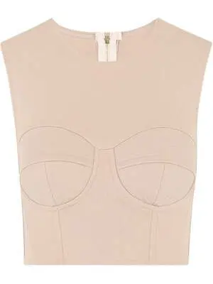 Dolce & Gabbana Sleeveless Corset Top