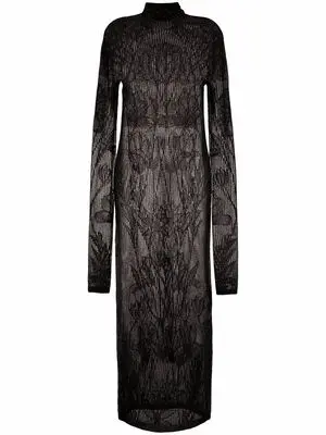 Dsquared2 Open-knit Maxi Dress