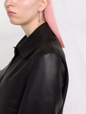 ARMA Classic Collar Leather Jacket