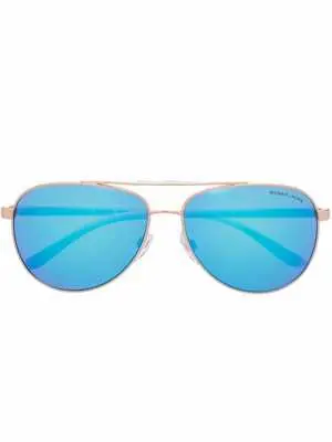 Michael Kors Pilot-frame Sunglasses - Gold