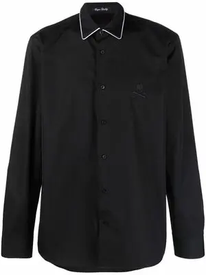 Philipp Plein Logo Button-down Shirt