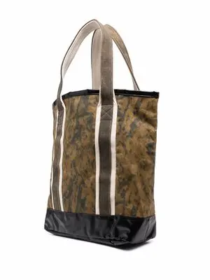 DIESEL® Waxed Camouflage Tote Bag